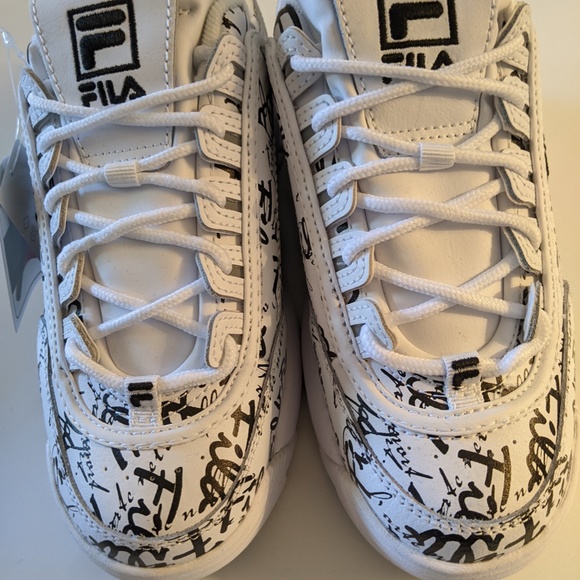 Fila | Shoes | Fila Disruptor Graffiti Shoes Nwt | Poshmark